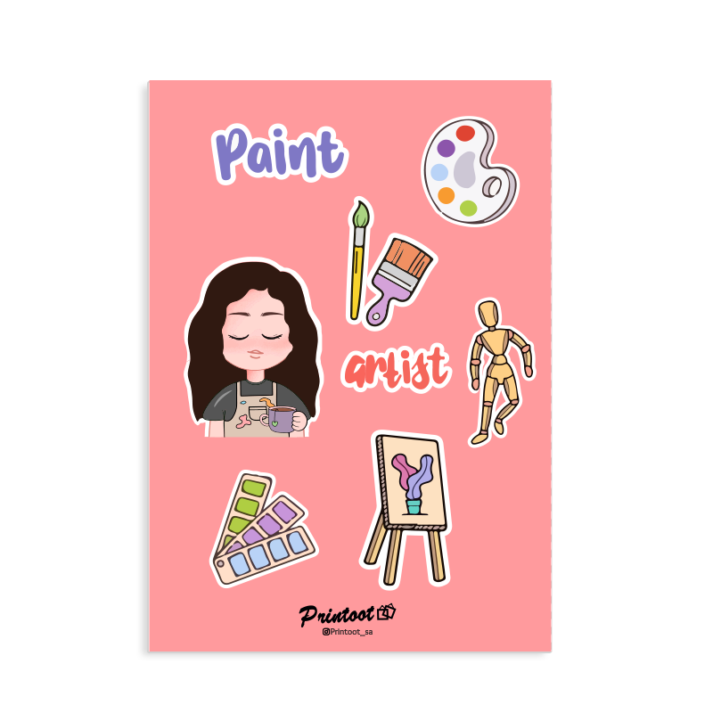 Artist stickers – Printoot.com